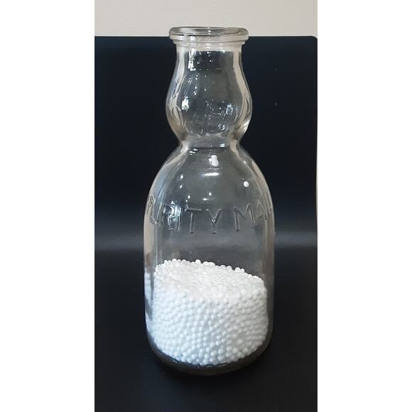purity maid | Kitchen | Vintage Purity Maid Quart Cream Top Milk Bottle ...